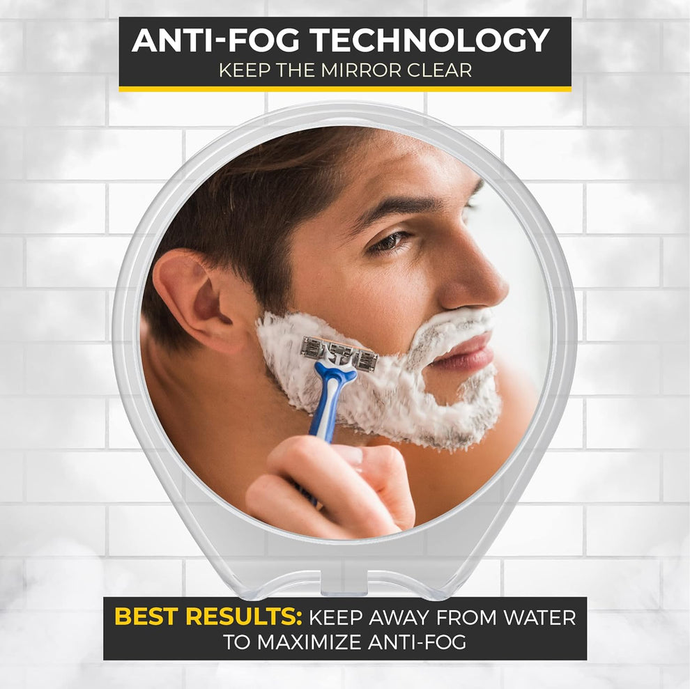 Shower Mirror Fogless for Shaving